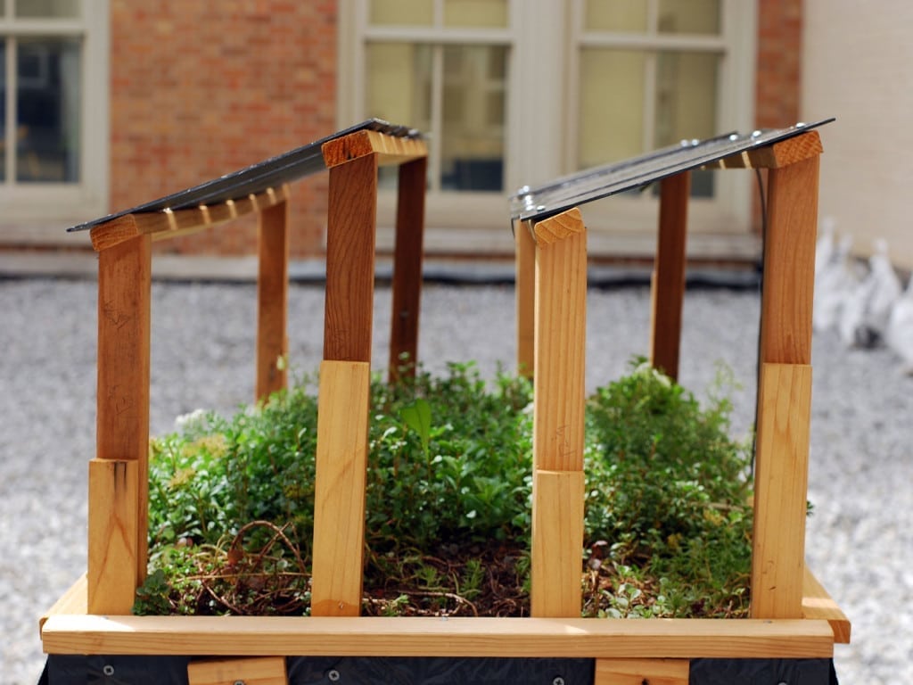 High school students build wind turbines from scrap