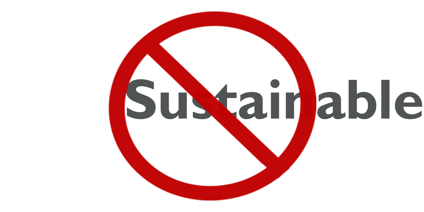 Let's stop using the word "sustainability"