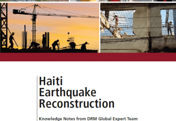 Haiti Earthquake Reconstruction: Knowledge Notes | Engineering For Change