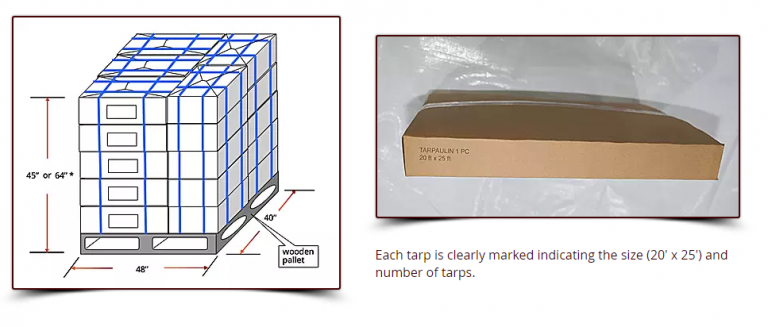 Blue FEMA-Spec’d Tarps | Engineering For Change